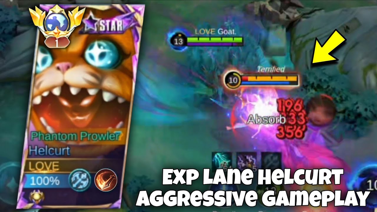 HELCURT EXP LANE PERFECT & SUPER AGGRESSIVE GAMEPLAY!!🔥 ( BEST BUILD 2025 ) MLBB - YouTube