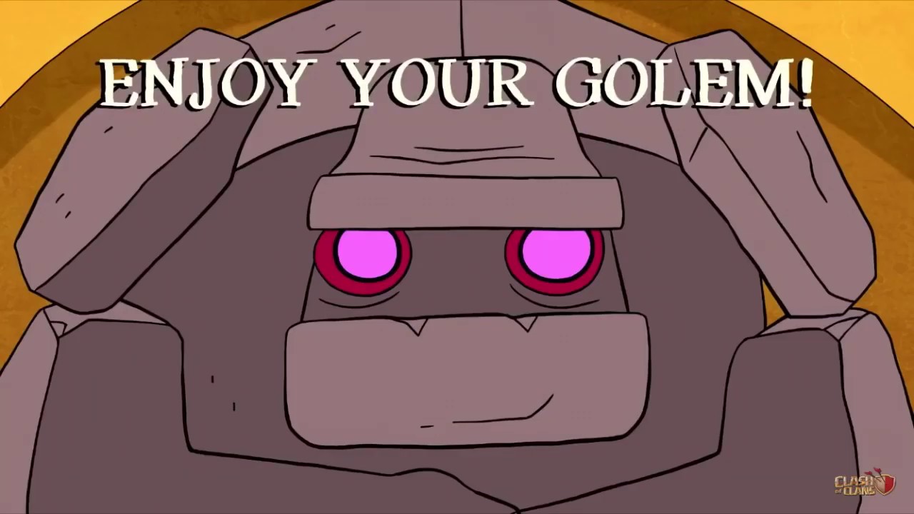 How to Make a Golem - Clash of Clans Animation - YouTube