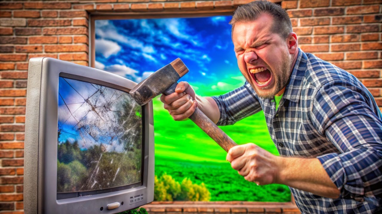 МЫ СЛОМАЛИ МОНИТОР МОНИТОР ЗАДЫМИЛСЯ Youtube