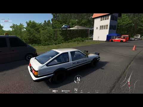 AE86 | Gunsai Touge | Gunma Cycle Track | Assetto Corsa - YouTube