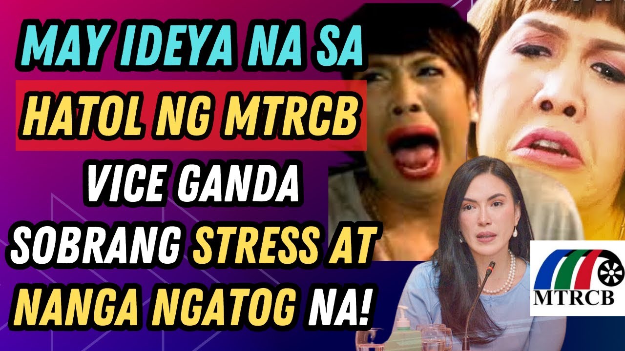 MAY KUTOB NA! VICE GANDA SOBRANG STRESS AT NANGANGATOG NA SA MAGIGING ...