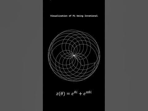 #shortvideo #visualization of Pi being irrational - YouTube