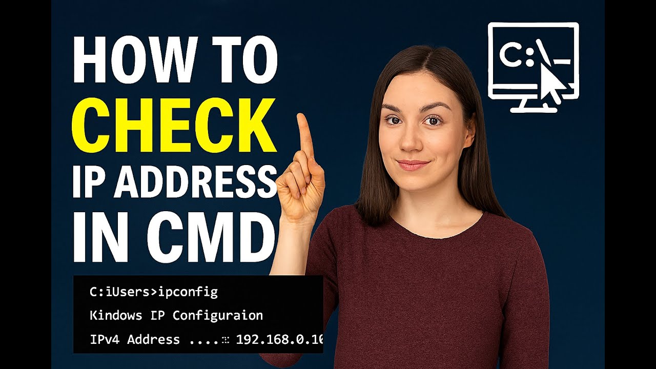 How to Check IP Address in CMD - YouTube