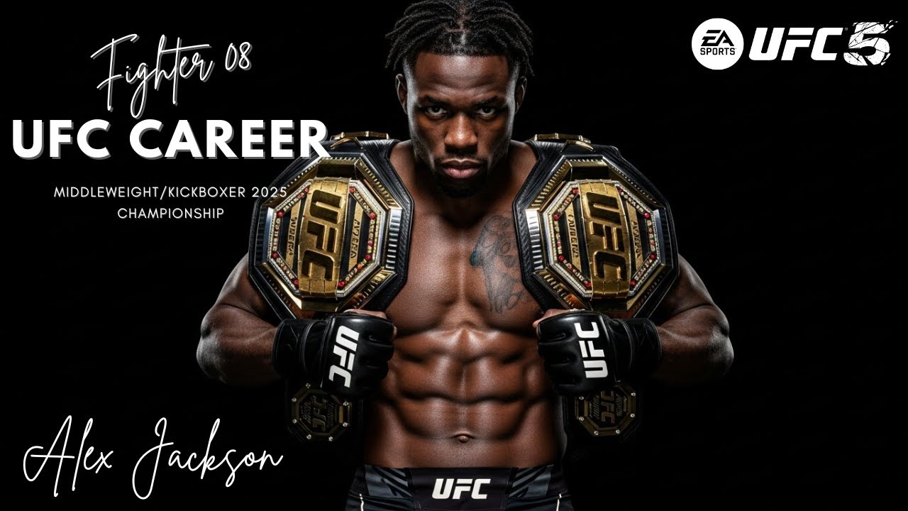 "Alex Jackson’s UFC 5 Career Rise: From Rookie to 2025 Contender" #08 ...