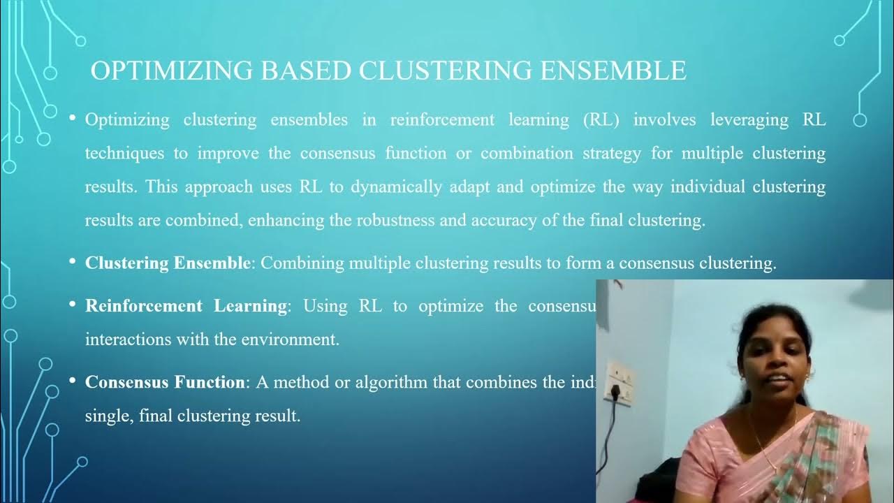 OPTIMIZING BASED CLUSTERING ENSEMBLE |Reinforcement Learning| Ms. P. Mohanapriya, AP/CSE , RMDEC ...