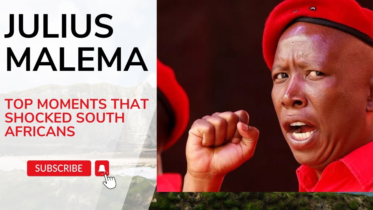 Top Moments by Julius Malema That Shook South Africa - YouTube