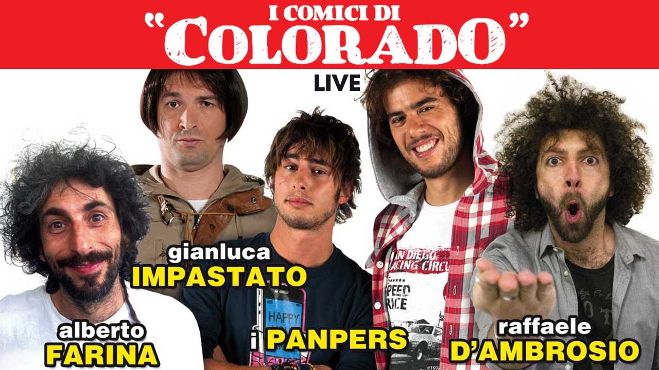 I COMICI DI COLORADO | LIVE - YouTube
