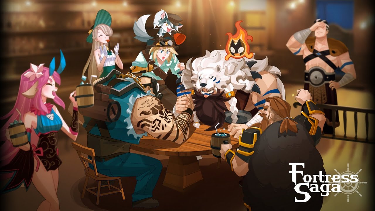 신작 모바일게임 국산 애니메이션 수집형 Rpg 포트리스 사가 Afk Rpg 플레이 판타지 어드벤처 Afk 디펜스 방치형 Rpg 기대작 2023년 출시예정 모바일