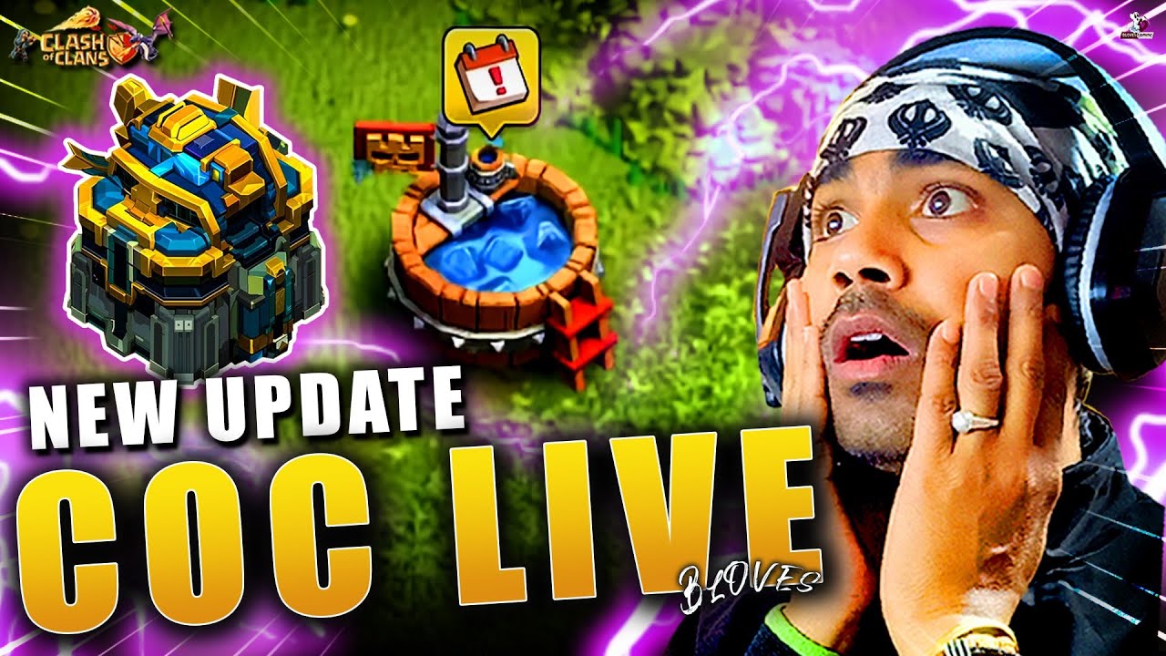 COC Live New Events & Th17 Update Details | clash of clans live stream ...