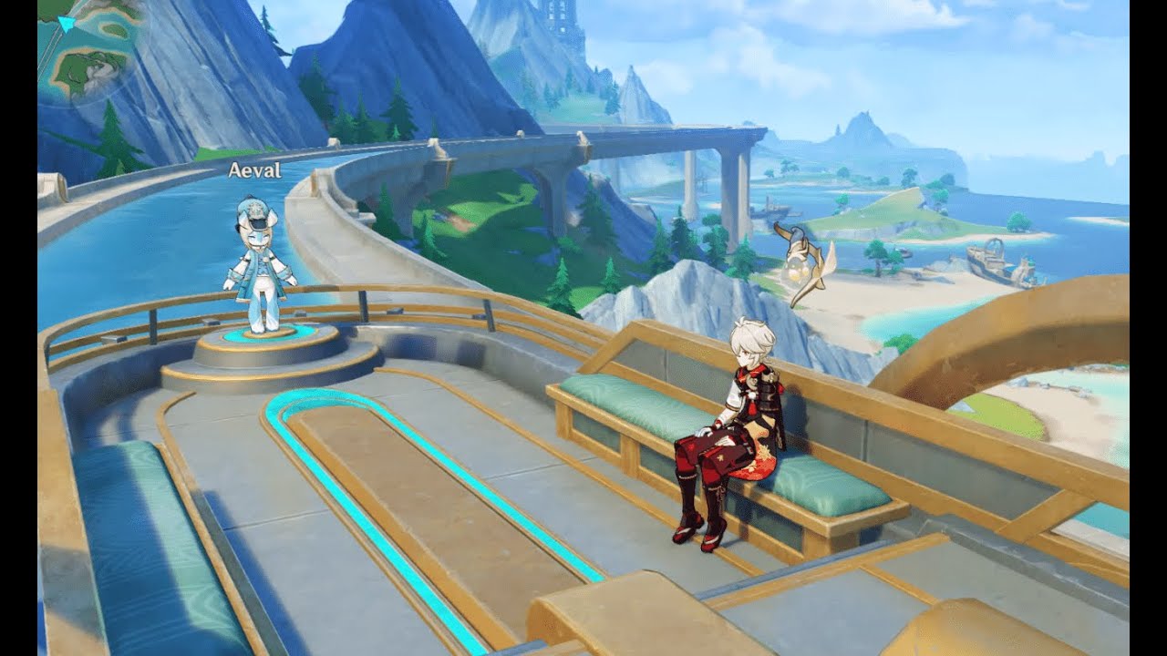 How to Ride the Aquabus - Genshin Impact Fontaine - YouTube