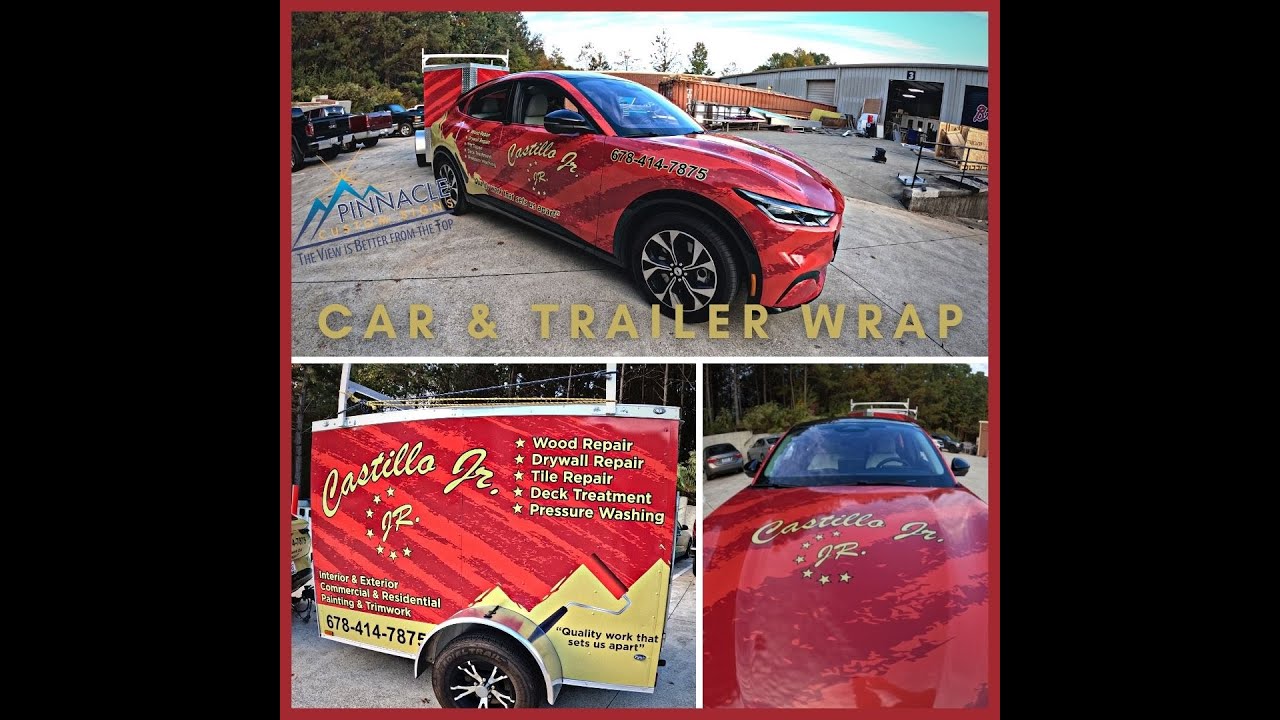 Castillo Car & Trailer Wrap - YouTube