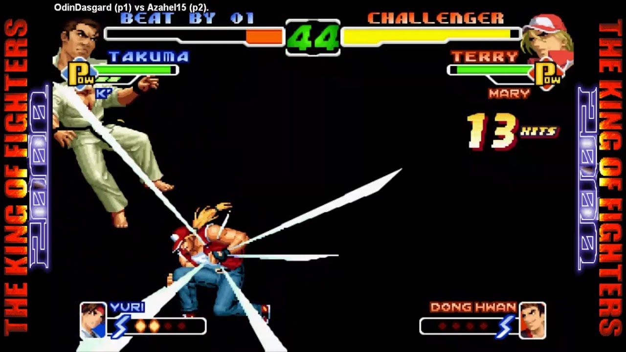 KOF 2000 Combo Terry ST Dong Hwan Fightcade - YouTube