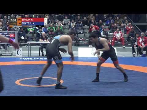 Qual. FS - 65 kg: N. TURGAN (KAZ) v. K. BEN TELILI (TUN)