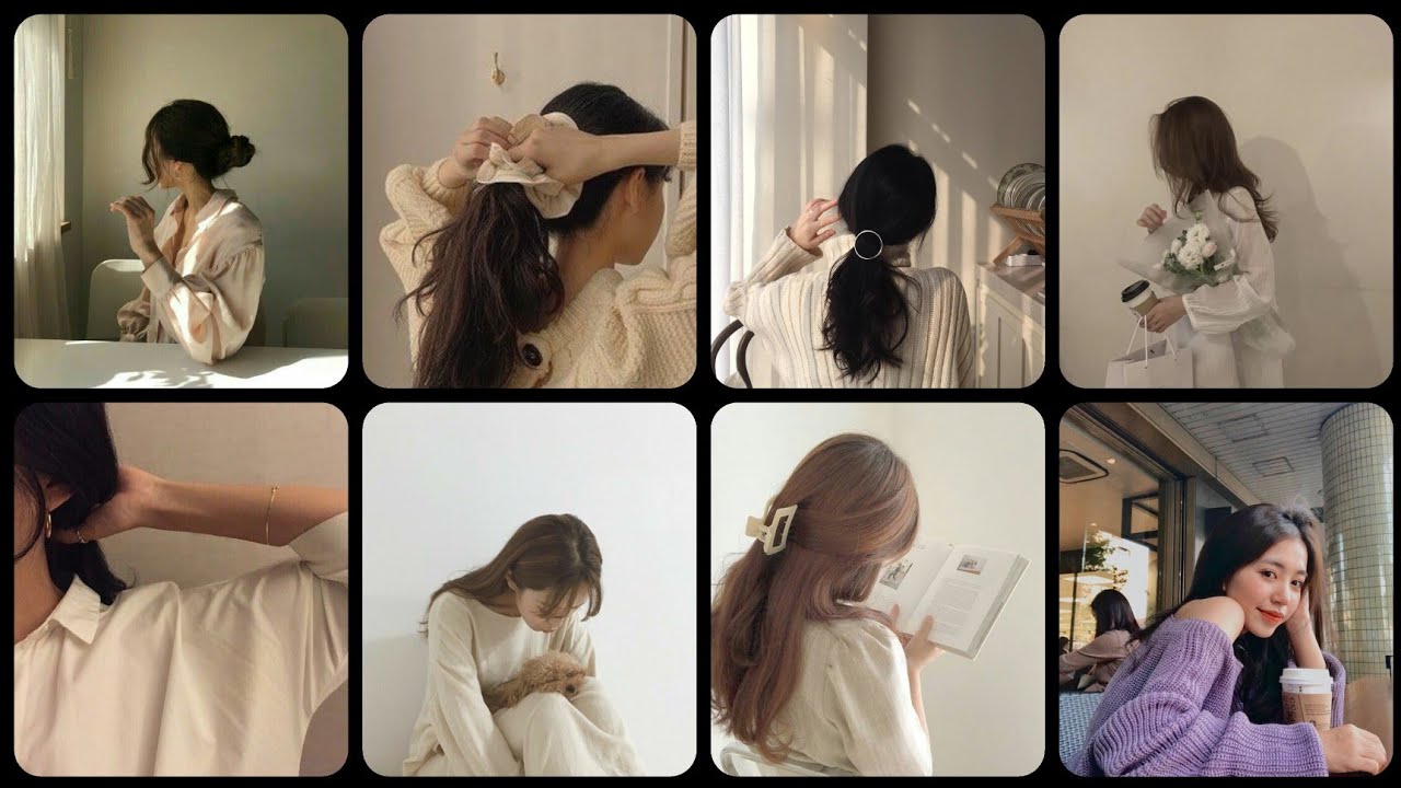 Korean Girls Aesthetic Poses Ideaskorean Hidden Face Pose Photoideas Youtube