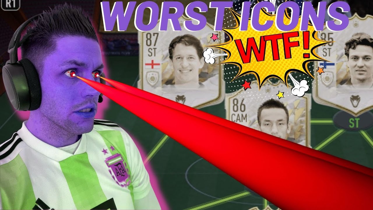 CREATING THE WORST ICON TEAM IN FIFA 22 - YouTube