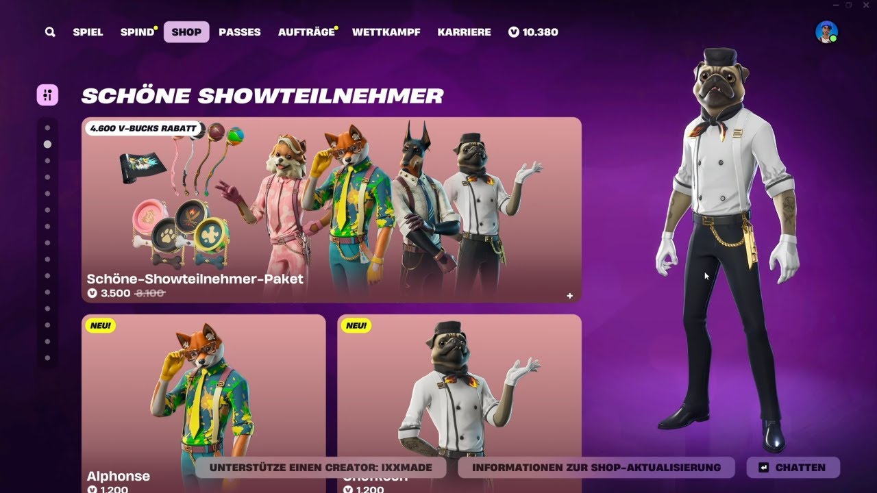*NEU* Fetch Chefkcoh Alphonse Duke | Schöne Showteilnehmer Paket ...