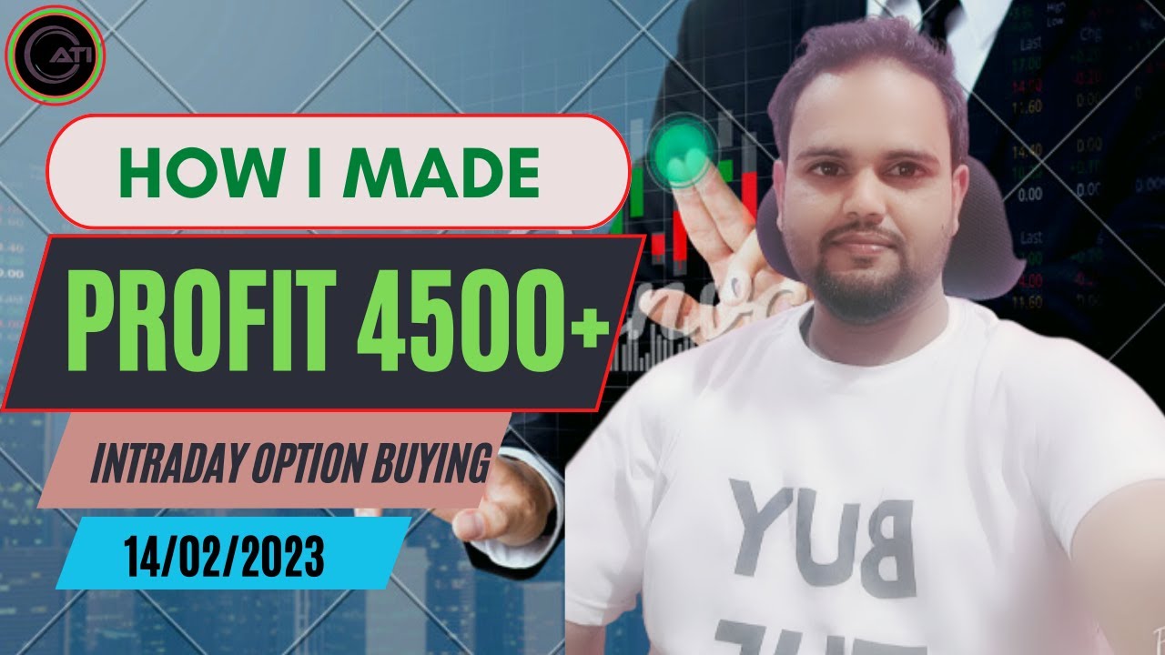 INTRADAY TRADING || AMANAT TRADING INDIA || 14/02/2023 || PROFIT 4500 ...