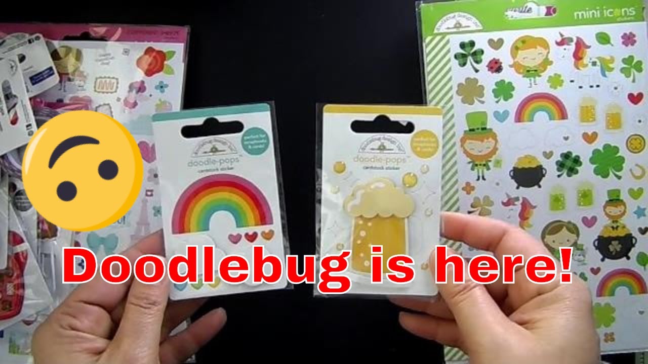 New Doodlebug Available! Some New Freebies! - YouTube