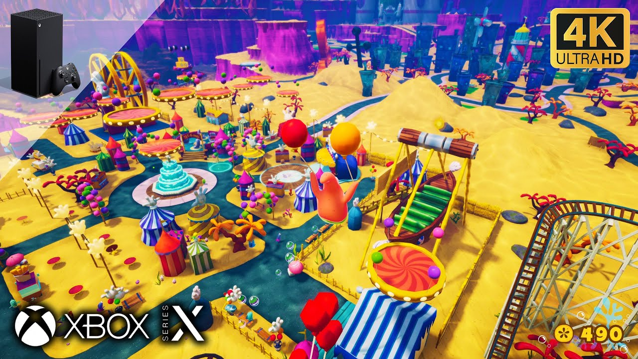 SpongeBob SquarePants: The Patrick Star Game - Xbox Series X Gameplay ...