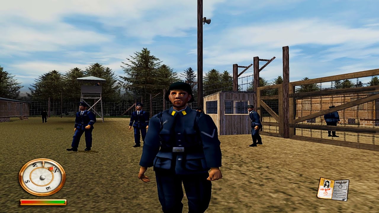 The Great Escape (2003 Video Game) PS2 Walkthrough # 7 (DELOUSING ...
