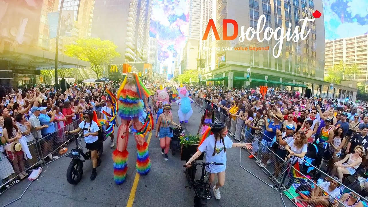 Pride Parade Toronto 2023: Immersive 360° Experience - YouTube