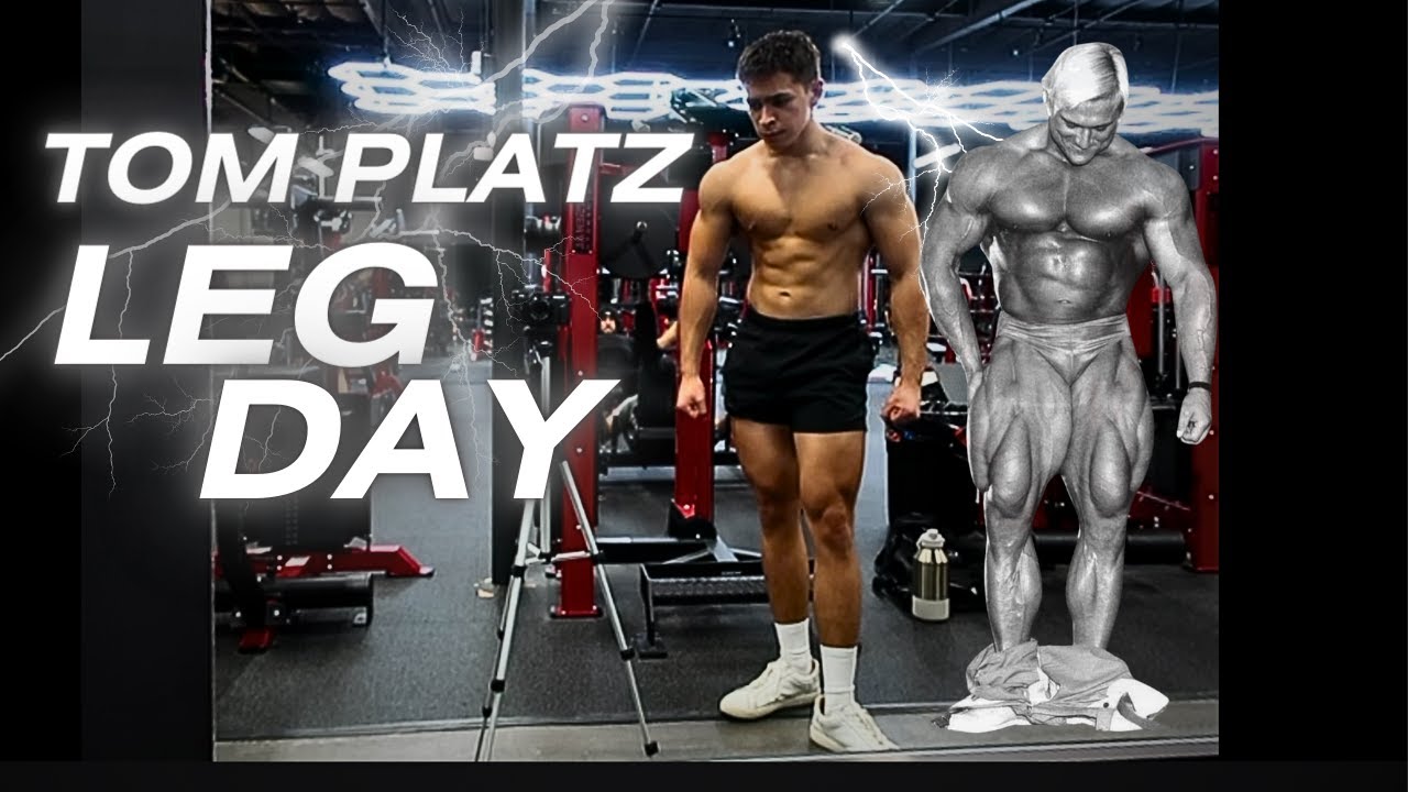 ATTEMPTING TOM PLATZ Leg Day!!! - YouTube