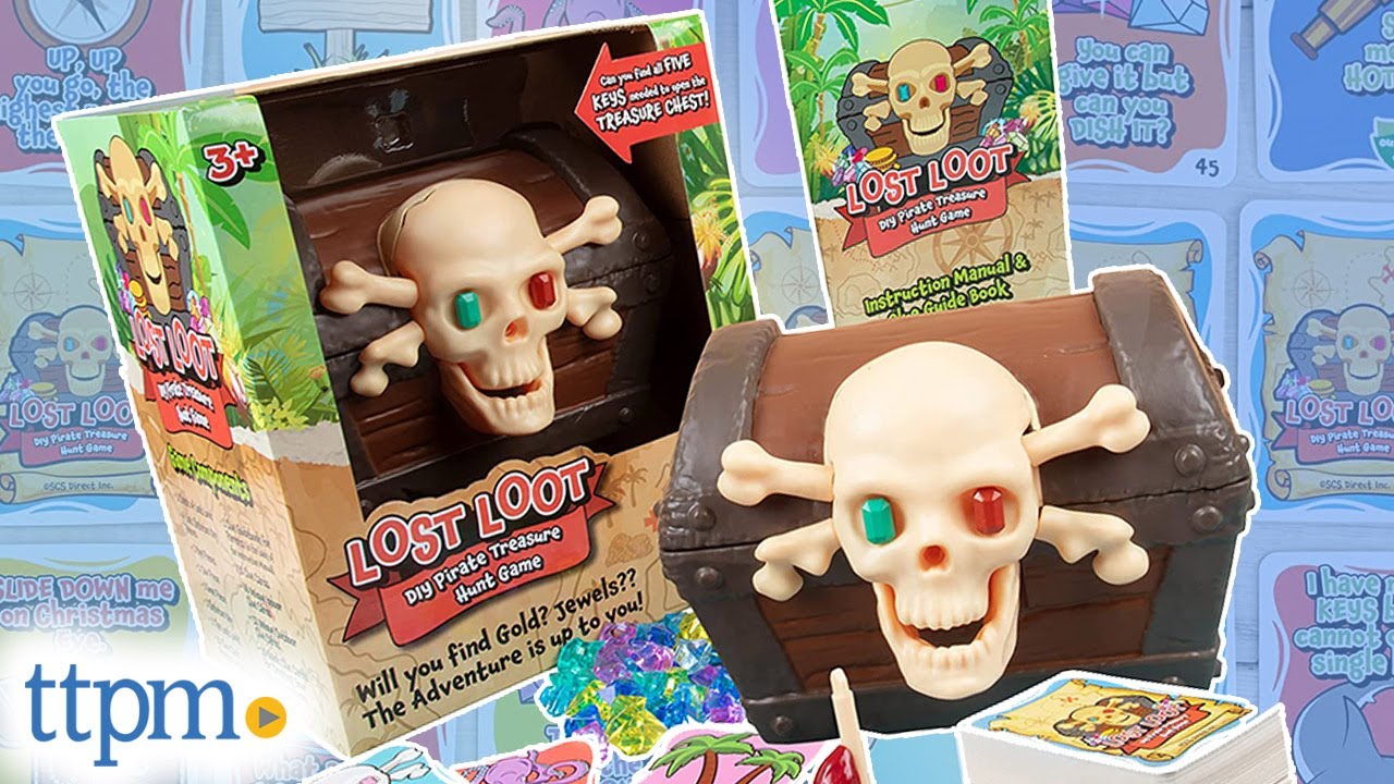 Lost Loot DIY Pirate Treasure Hunt Game - YouTube