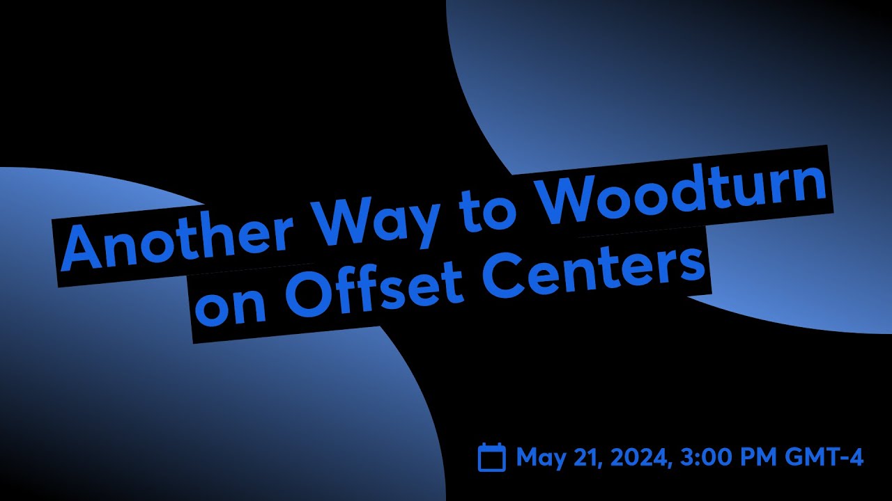 Another Way to Woodturn on Offset Centers - YouTube