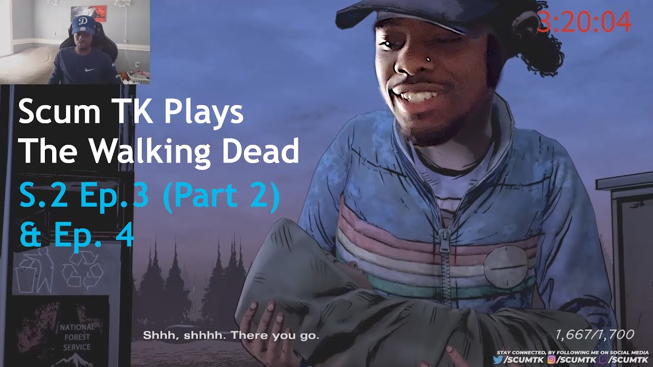 Scum TK Plays The Walking Dead Season 2 | Ep. 3 (Part 2) & Ep. 4 - YouTube