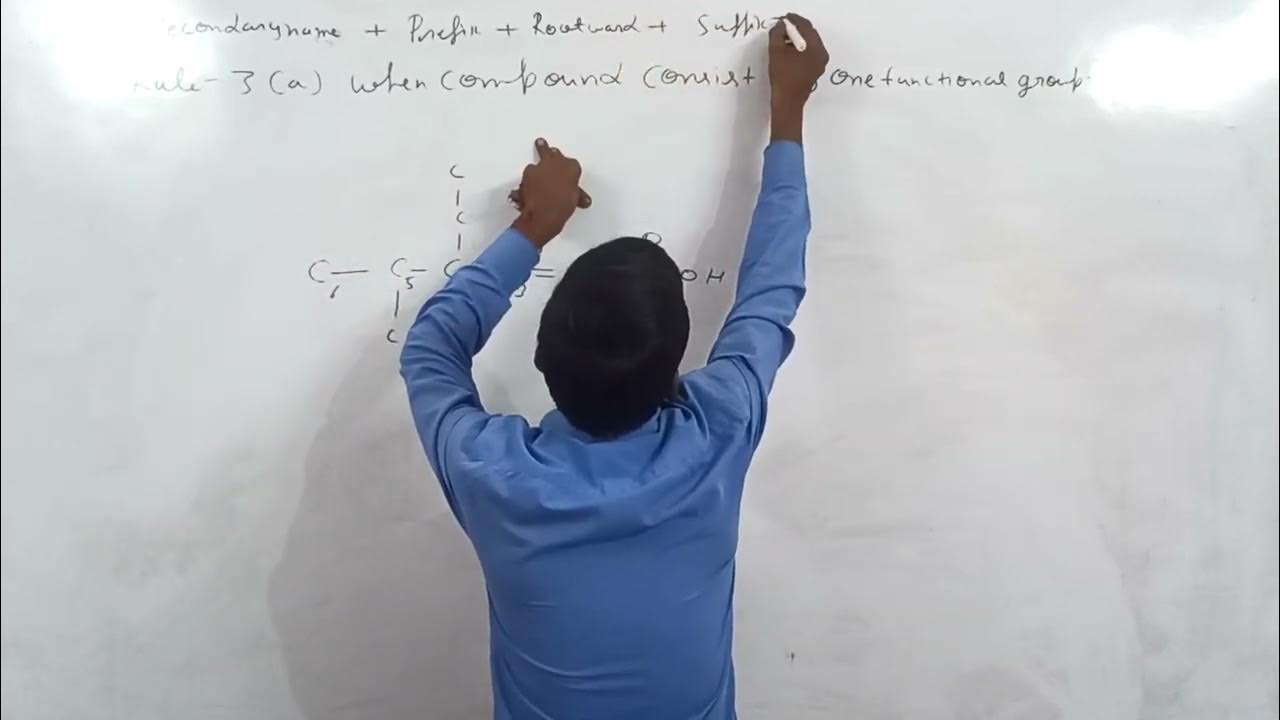 IUPAC 03 | IUPAC Nomenclature With Functional Group | Functional Group ...