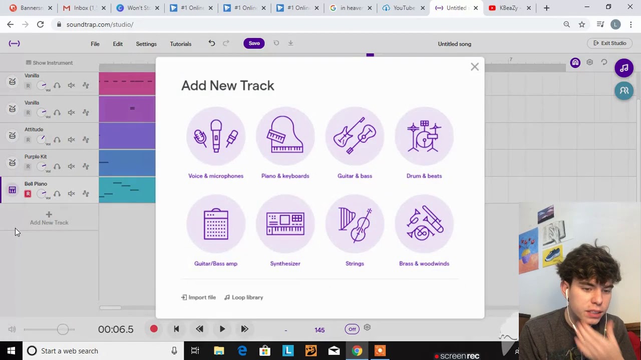 Making a Simple Fire Beat on Soundtrap - YouTube