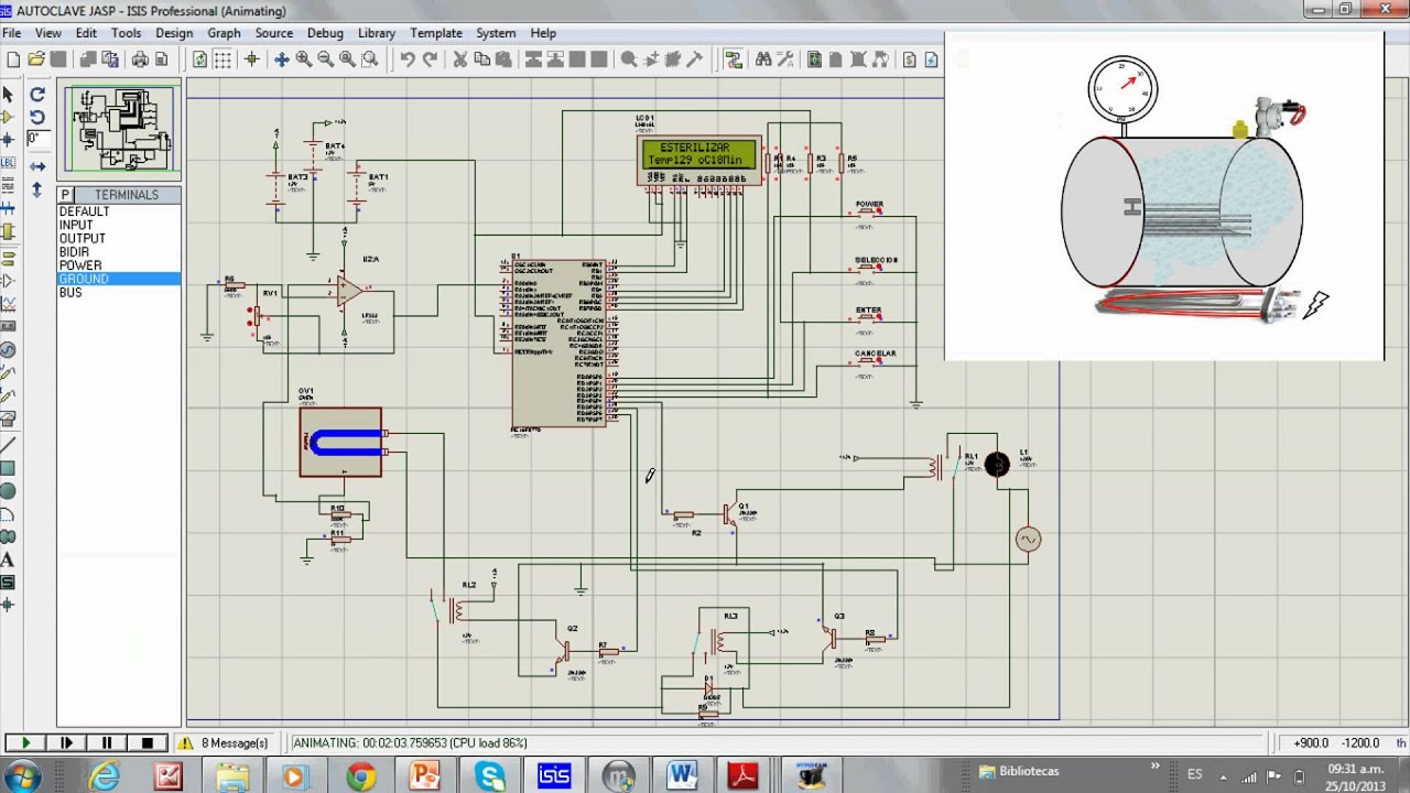 Simulación autoclave - YouTube