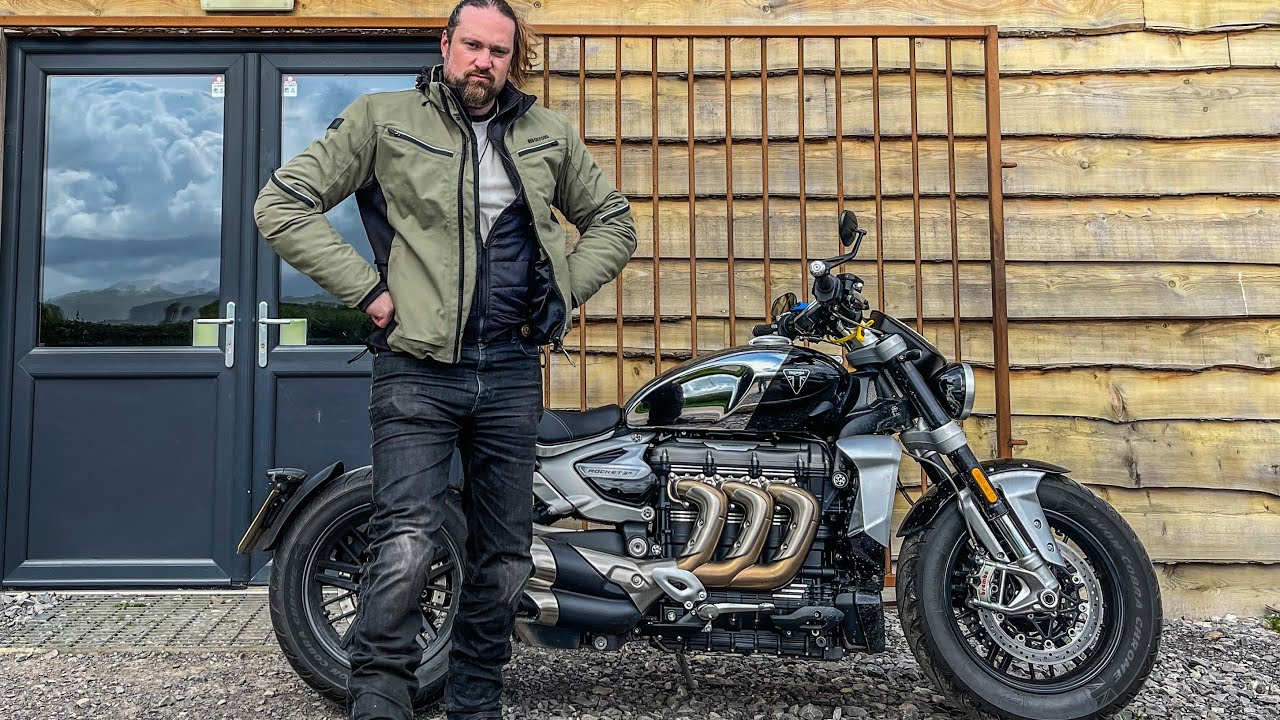 Triumph Rocket 3 R first RIDE reaction / review - YouTube