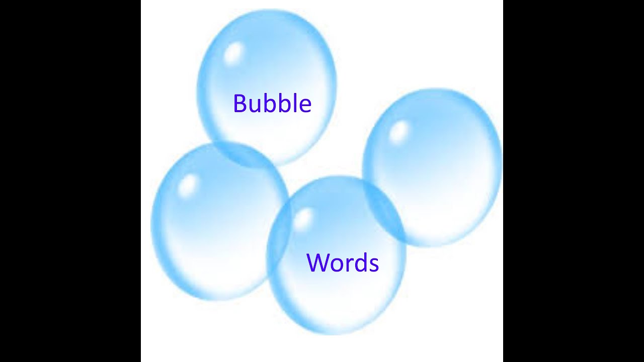 Bubble Words - YouTube