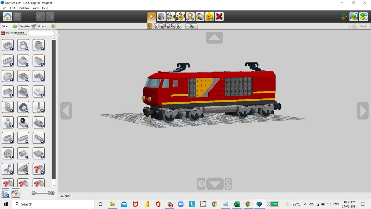 lego electric engine in Lego Digital Designer - YouTube
