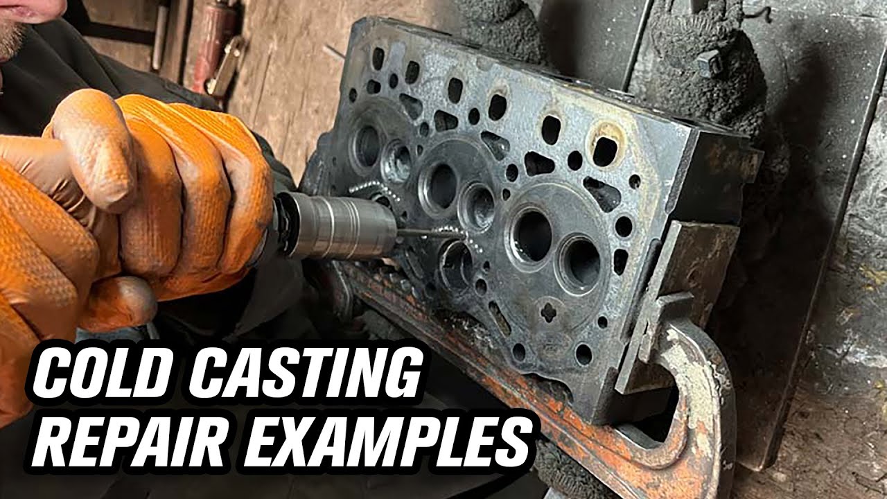 Examples of cold casting repairs by Surelock - YouTube