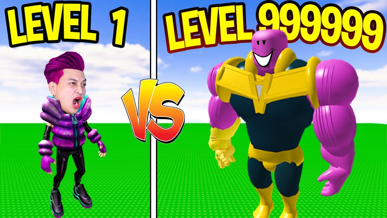 Can We Go MAX LEVEL In SUPER STRONG SIMULATOR!? (ROBLOX GAME) - YouTube