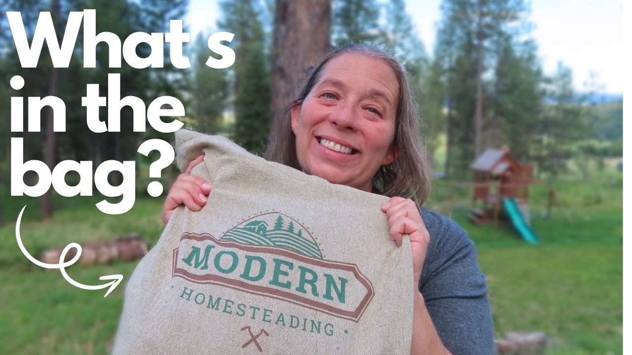 VIP SWAG BAG! Modern Homesteading Conference 2024 - YouTube