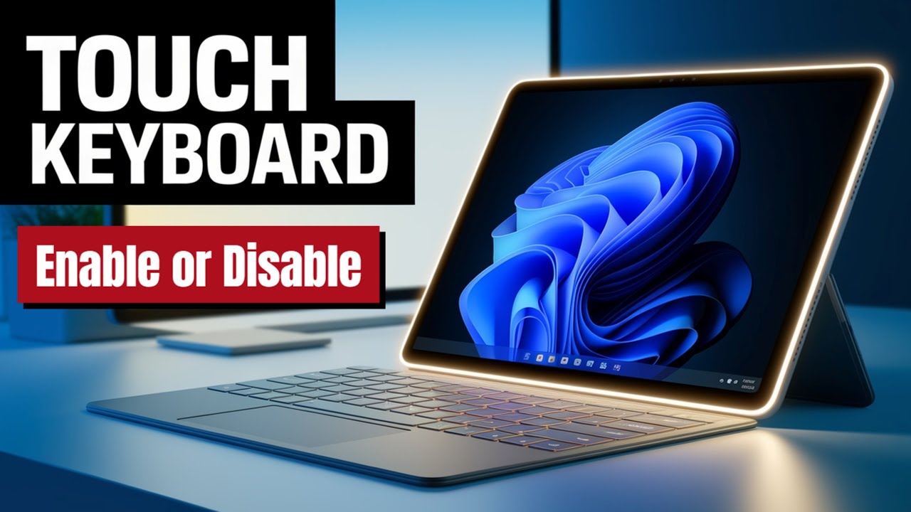 How to Enable or Disable Touch keyboard in windows 11 - YouTube