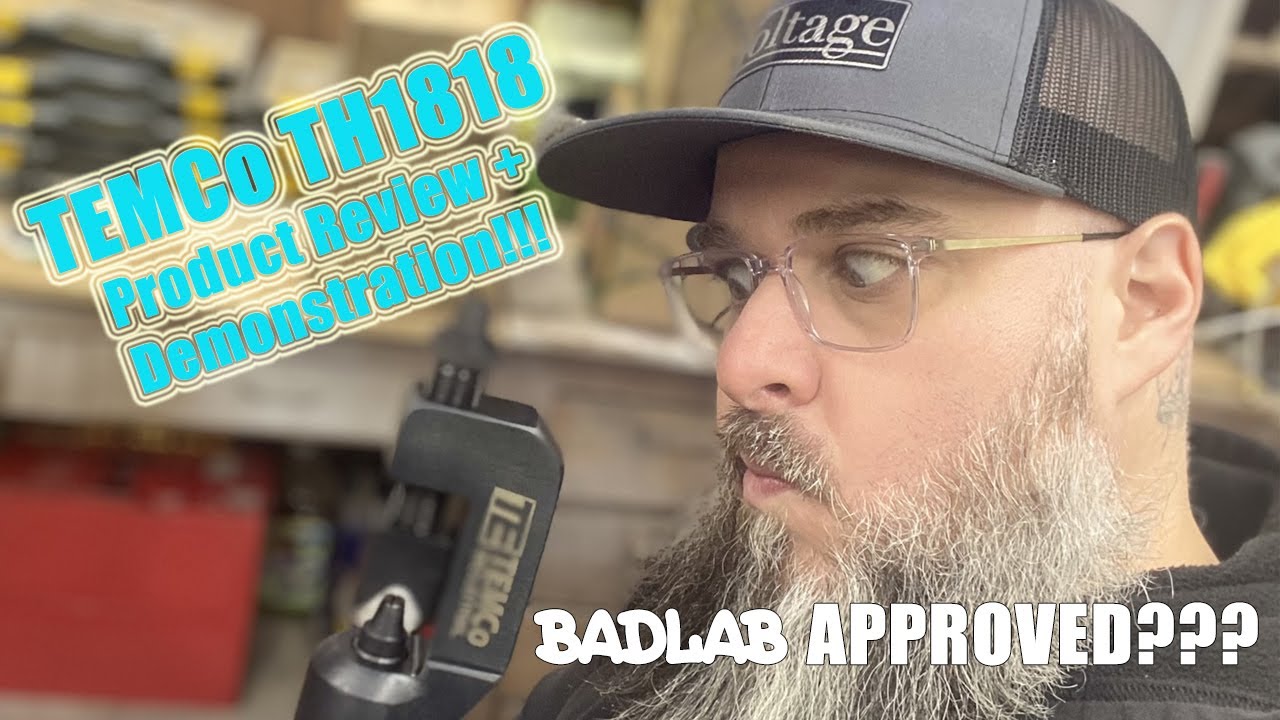 TEMCo TH1818 Hydralic Crimping Tool Product Review & Demonstration ...