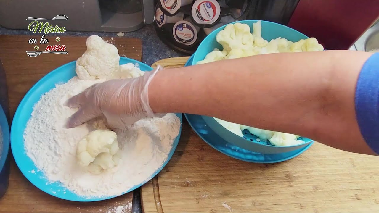 Rica Coliflor Capeada / Lampreada Receta Sencilla Pero Muy Rica - YouTube