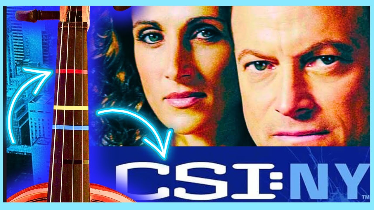 Violin Play Along Sheet Music | The Who CSI New York - YouTube