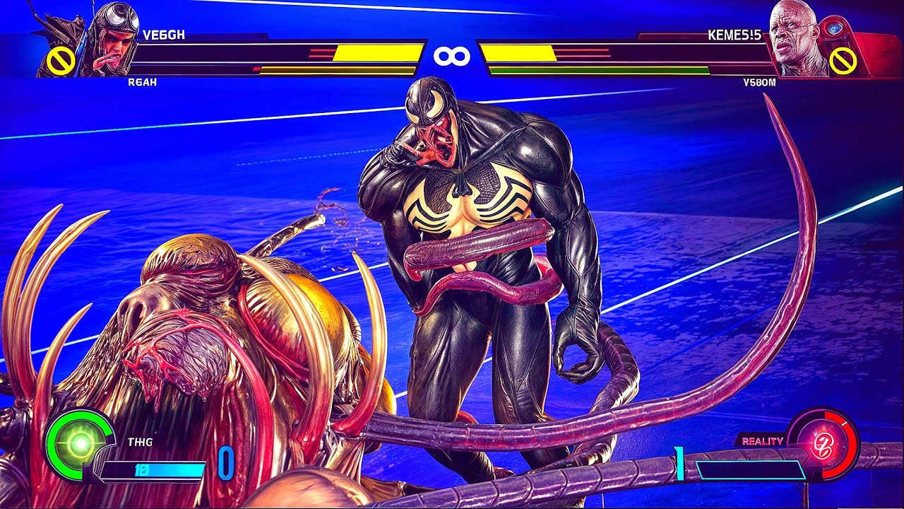 VENOM & JEDAH VS NEMESIS & VENOM | Marvel Vs. Capcom Infinite - (VERY ...