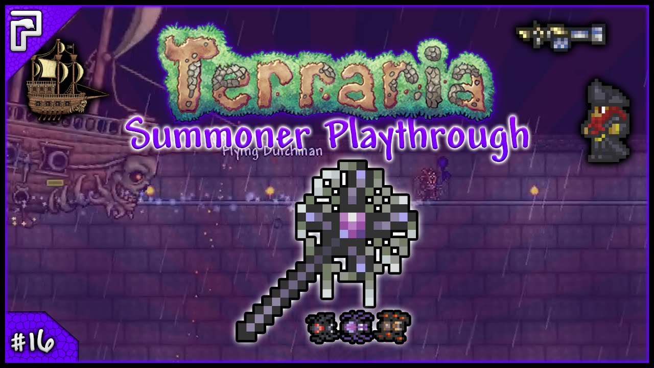 Purifying & Pirate Invasion! | Let's Play Terraria 1.3.1 | Summoner ...