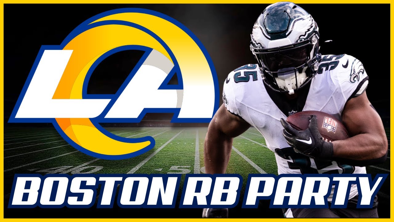 Rams SIGN Boston Scott - YouTube