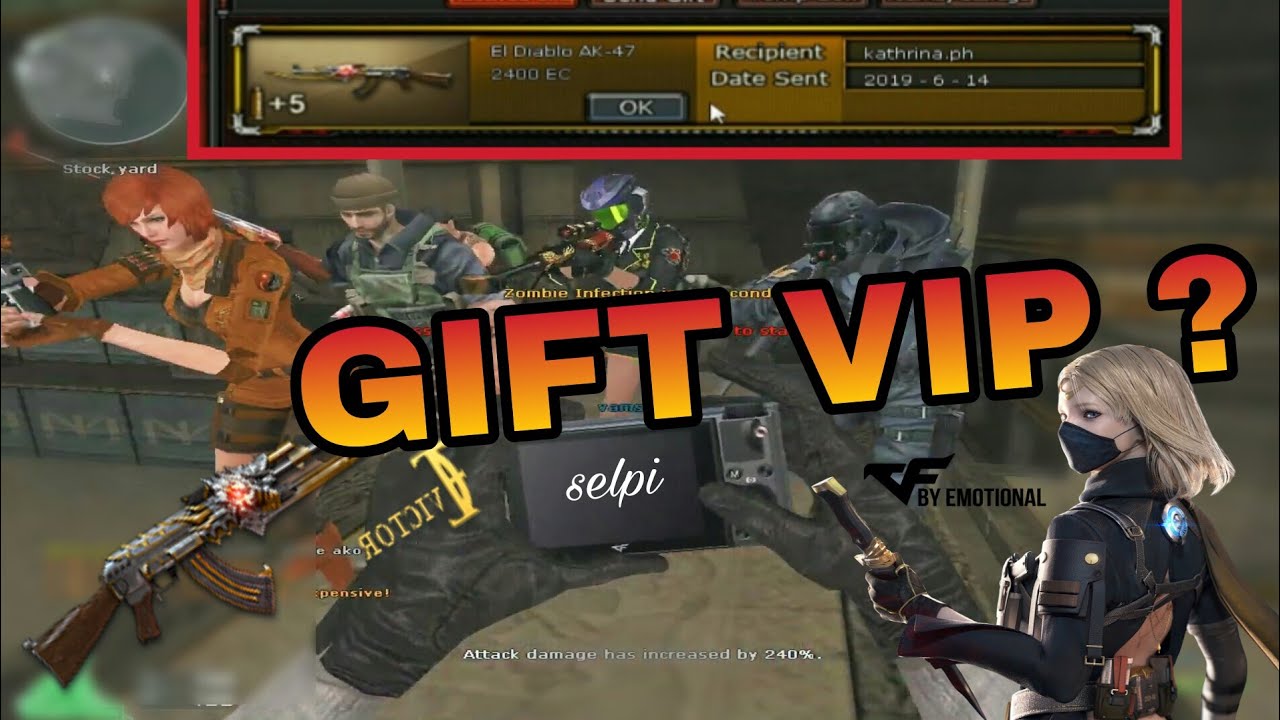 CrossFire| El Diablo AK-47 Binigyan ako ng FREE VIP! Thank You ...