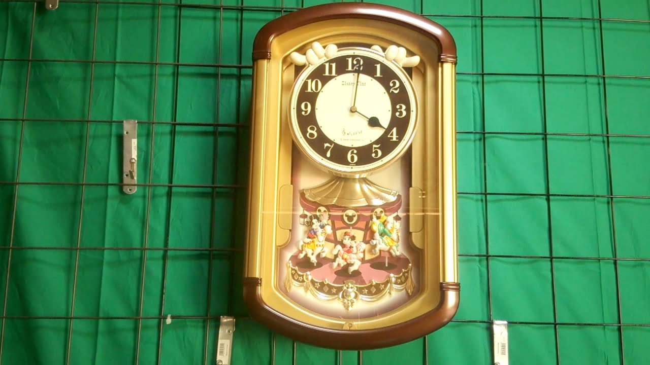 55％割引 ディズニータイム からくり掛け時計 FW522B ミッキー ミュージック - www.hh-reform.jp