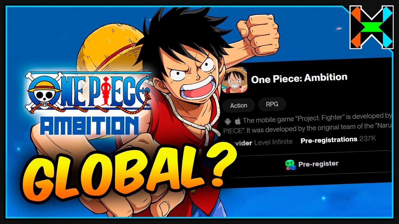ONE PIECE AMBITION GLOBAL??? JÁ??? - YouTube