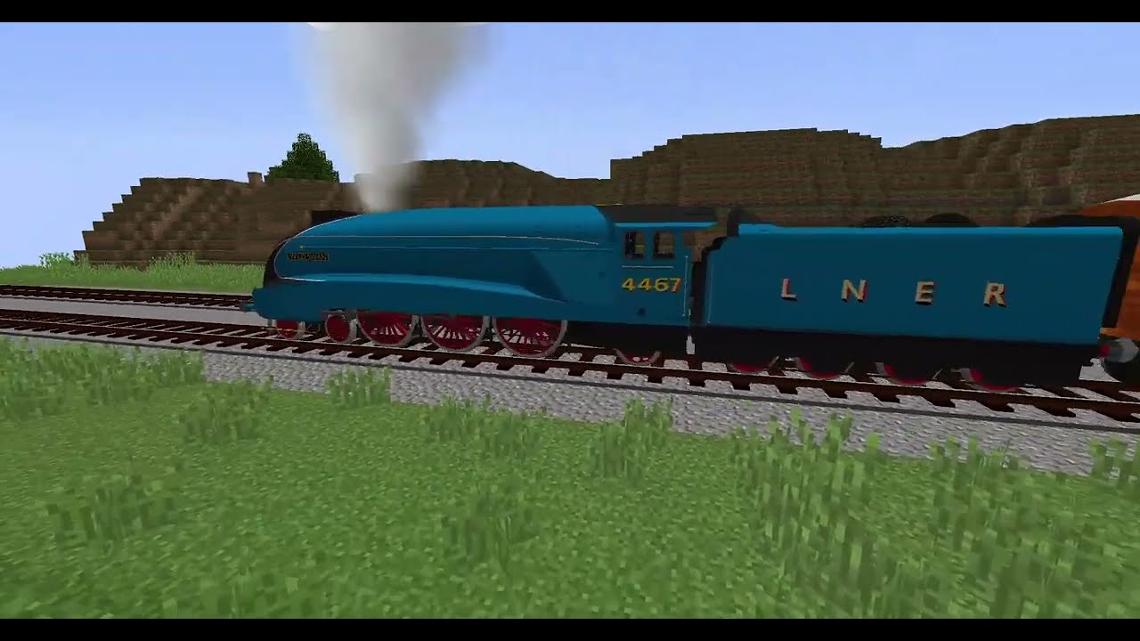 LNER 4467 "Wild Swan" Leading the Express! | Immersive Railroading ...
