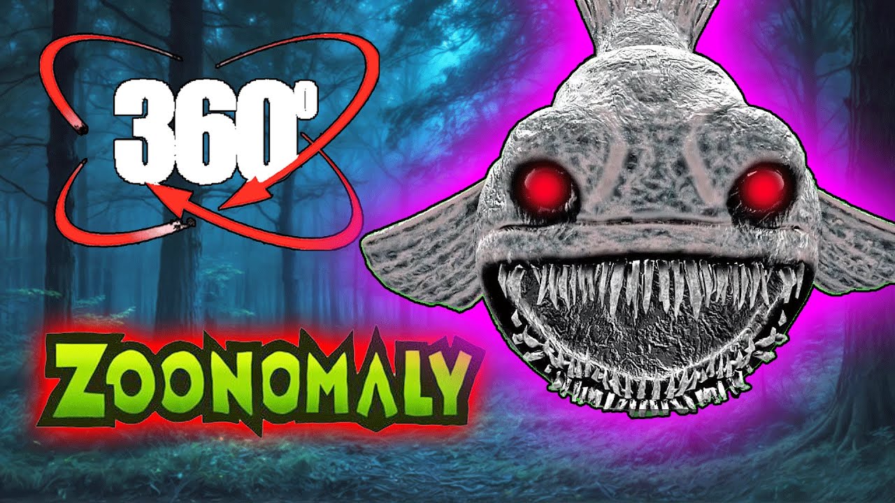 360º VR ZOONOMALY MONSTERS in the SCARY FOREST! STICK SPIDER MONSTER ...